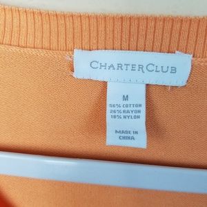Charter Club | Sweaters | Charter Club Cardigan In Creamsicle Size M ...